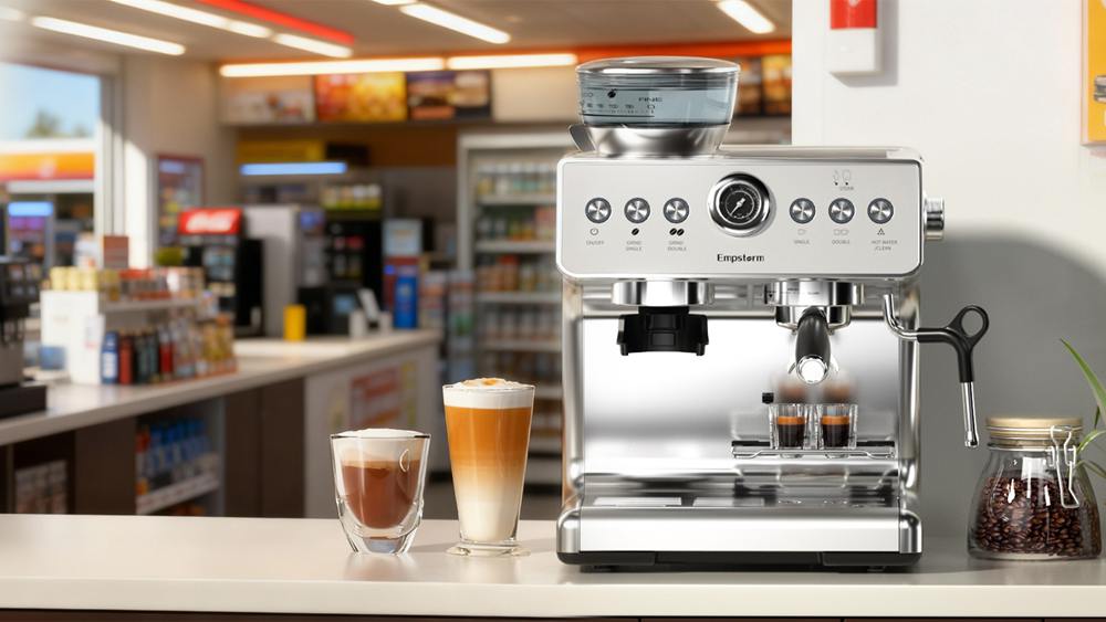 Gas & Petrol Station Coffee Machine - Empstorm