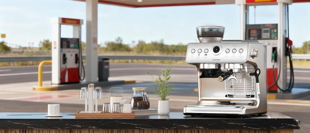 Gas & Petrol Station Coffee Machine - Empstorm